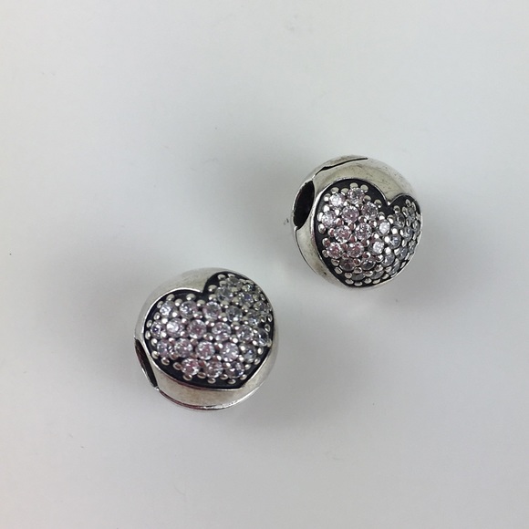 Pandora | Jewelry | Authentic Ss Pandora Love Of My Life Clip Charm ...